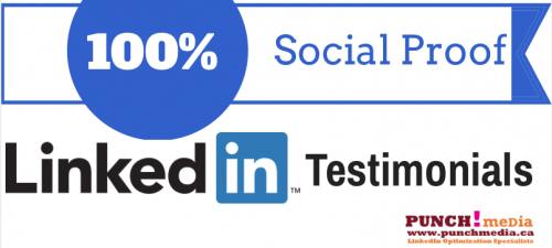 Getting "Social Proof" With LinkedIn Testimonials