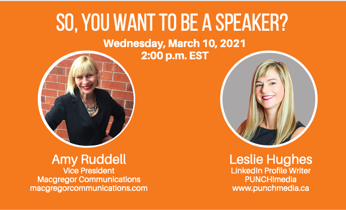 So, you want to be a speaker - chatting with Amy Ruddell, VP of ...